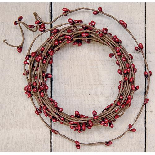 Pip Berry String Garland - Red - Country Whims